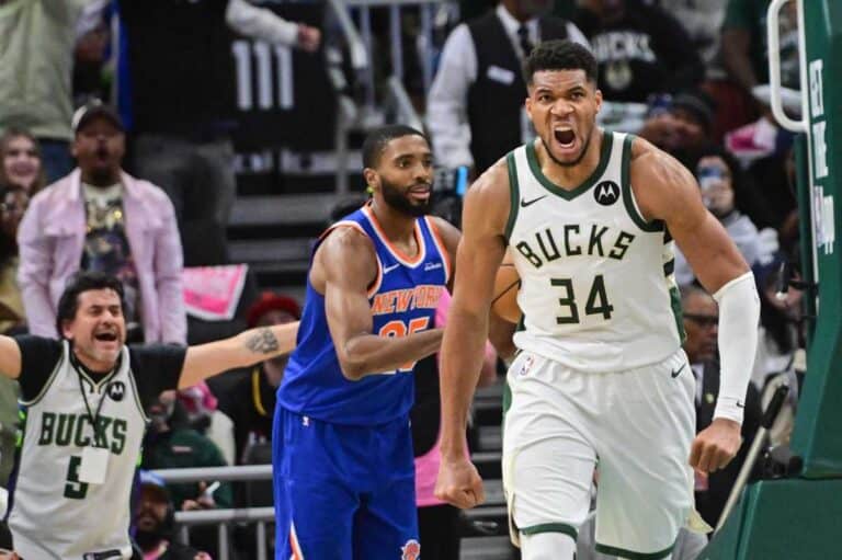 Giannis Antetokounmpo Shoots Down Knicks Trade Rumors After Showing How Much NYK Could Use Greek ...
