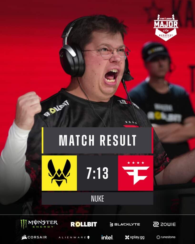 FaZe Clan Stuns Vitality In Upset Victory At StarLadder Budapest Major ...